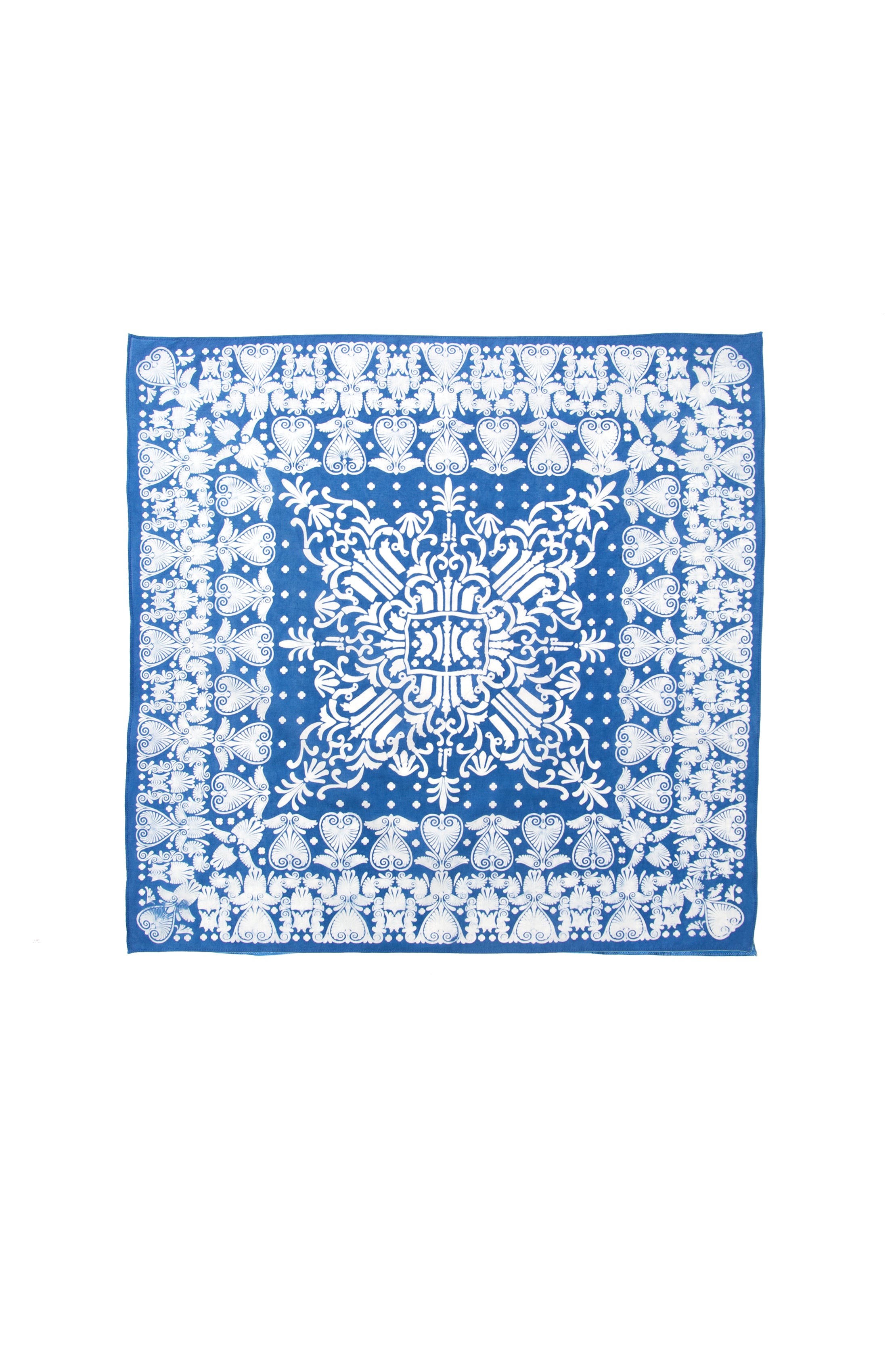 CROWN BANDANA - batik screen print – Indigo People